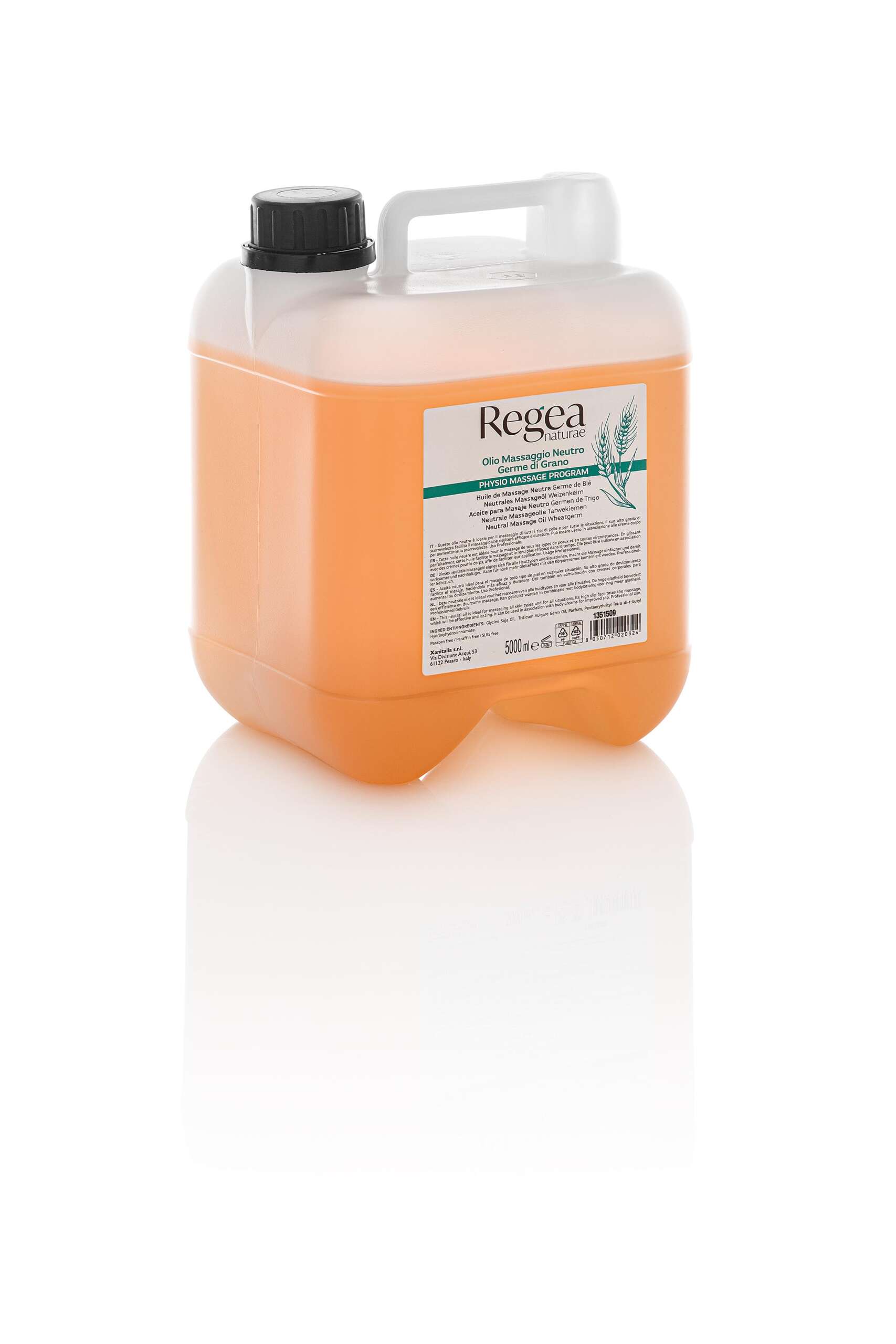 REGEA MASAŽNO OLJE 5L NEUTRAL - Epih medical